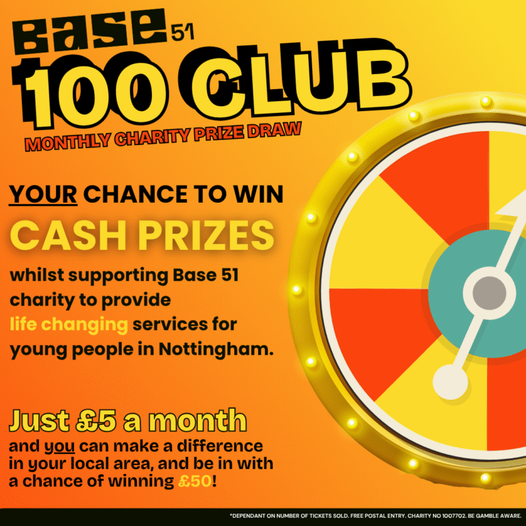 Youth Support Charity In Nottingham - Base 51